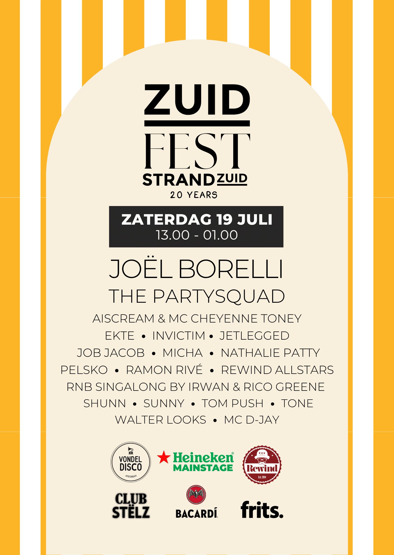 Zuid Fest | Zomerfeest bij StrandZuid